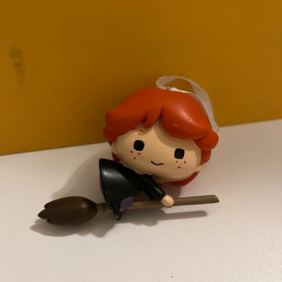 Holiday | Harry Potter Ron On A Broom Christmas Ornament | Poshmark
